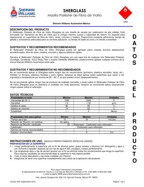 PDS - Sherwin-Williams