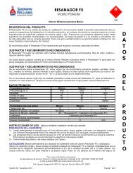 PDS - Sherwin-Williams