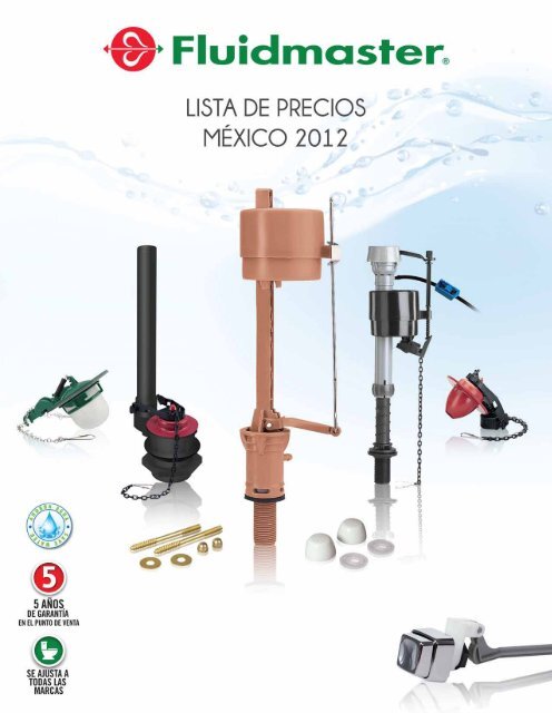 Lista de precios - Fluidmaster