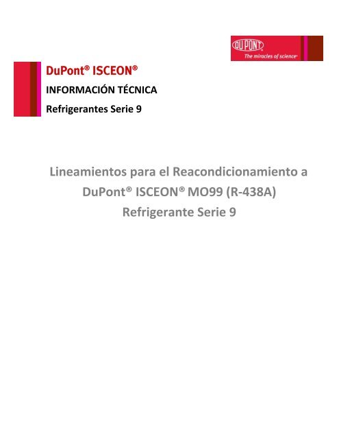 isceon®mo99 - DuPont