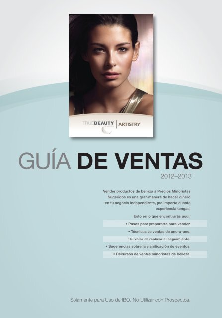 GUÍA DE VENTAS - Amway
