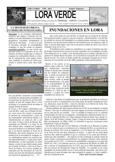 Lora Verde - Ecologistas en Acción