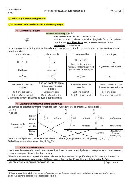 dm de chimie tres IMPORTANT 3ème Chimie