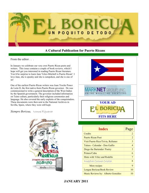 Index Page - El Boricua