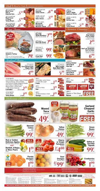 Sedanos Miami Gardens | Fasci Garden