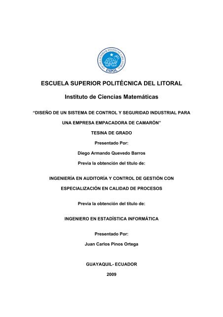 n - DSpace en ESPOL - Escuela Superior Politécnica del Litoral