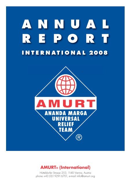 Annual Report 2008 International - Amurt