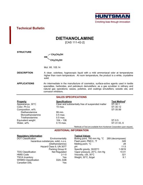 DIETHANOLAMINE
