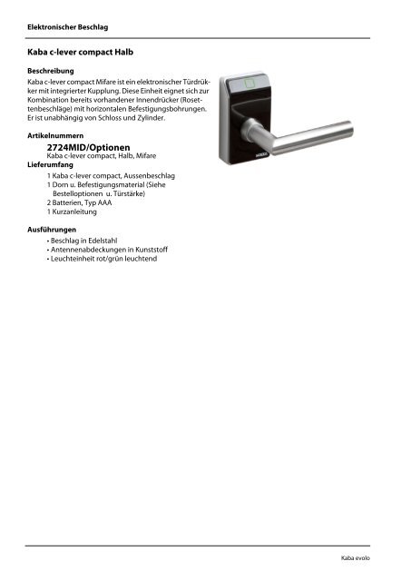 kaba-c-lever-compact.pdf - Samtleben-metall.de