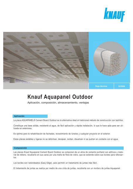 Knauf Aquapanel Outdoor - Interempresas