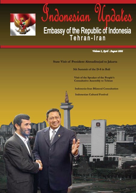 Buletin KBRI Vol 3, April - Agt 2006 - KBRI Tehran Iran