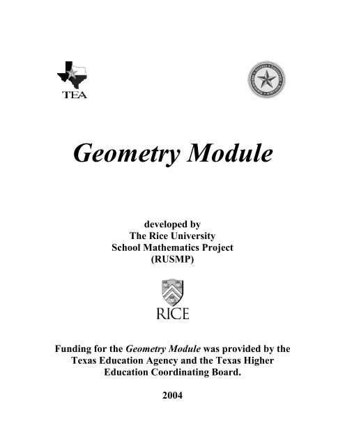 Geometry Module - Rice University