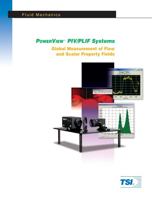 PowerView™ PIV/PLIF Systems - Tsi