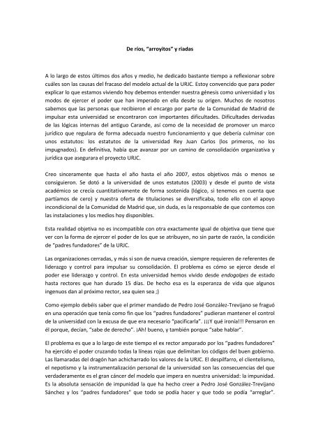 De ríos, “arroyitos” - Página de David Ríos Insua