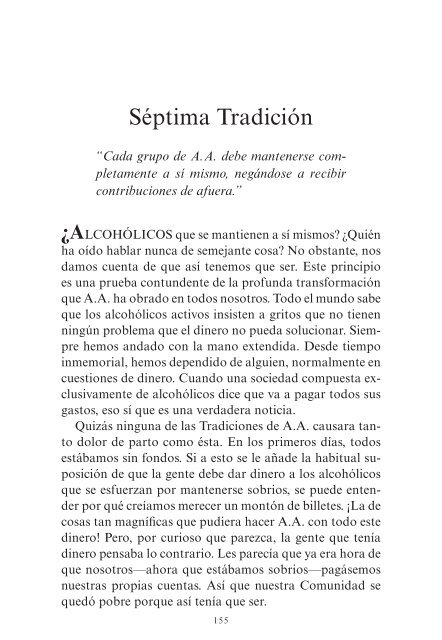 Séptima Tradición - Alcoholics Anonymous