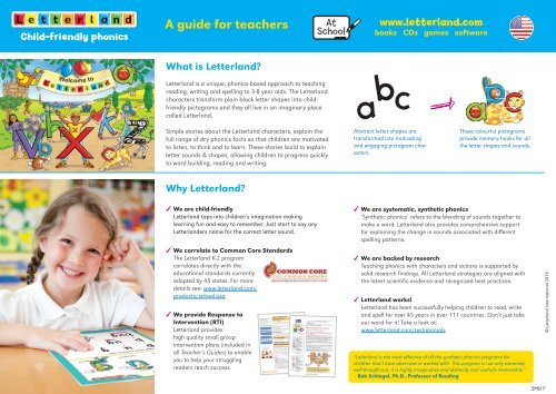 Teacher's Guide Leaflet - Letterland