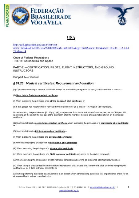 61 23 Medical Certificates Requirement And Duration 61 23 Medical Certificates Requirement And Duration