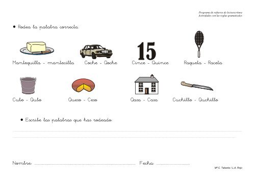 fonema q - CEIP Ana de Austria