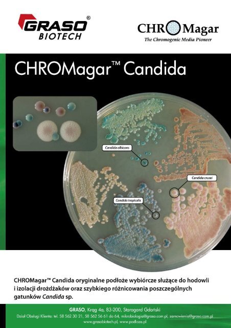 CHROMagar candida - Graso