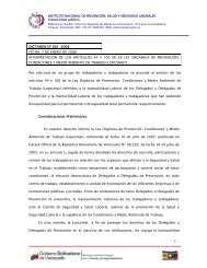 Instructivo para el llenado de la planilla - Inpsasel