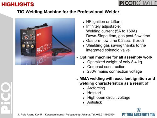 PicoTig 160HF