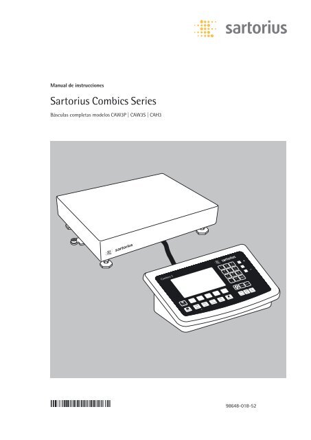 Sartorius Combics Series - Sartorius AG