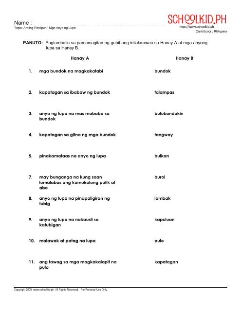 Anyong Lupa Kapuluan