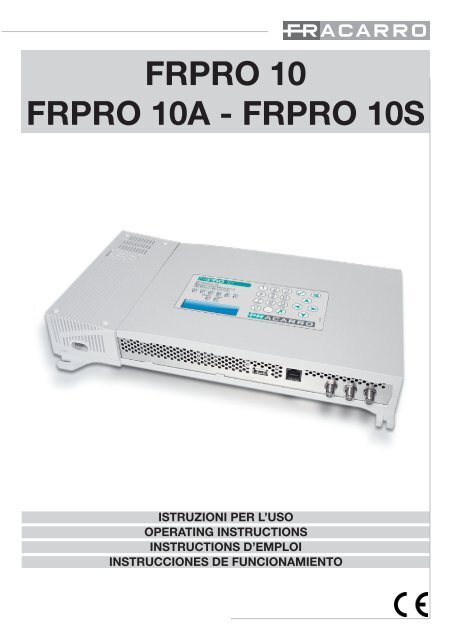 frpro10 - Fracarro