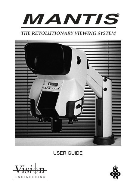 Mantis (Original) User Guide v12 Multi Langauge - Vision Engineering