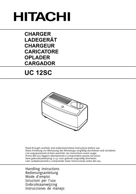 UC 12SC - Hitachi Koki Co., Ltd.