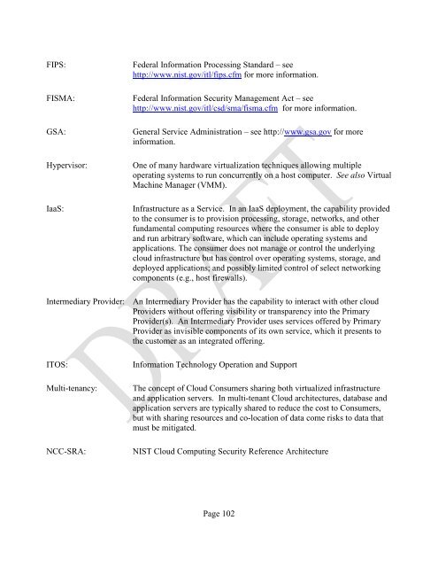 FIPS: Federal Information FIPS: Federal Information