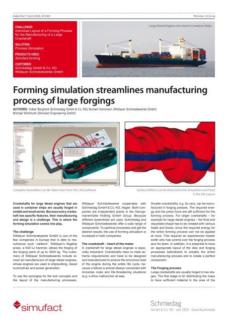 Schmiedag - Simufact Engineering GmbH