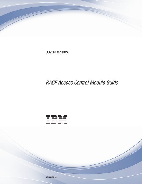 RACF Access Control Module Guide - SK Consulting Services GmbH