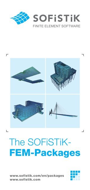 The SOFiSTiK- FEM-Packages - SOFiSTiK AG