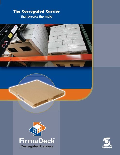 FirmaDeck Corrugated Pallets Brochure - Sonoco