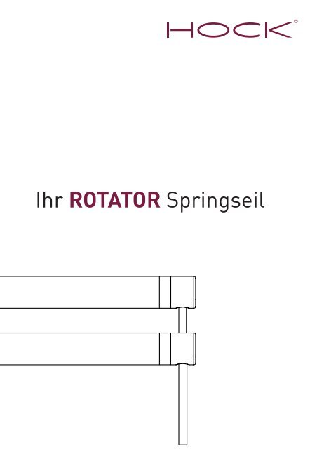Rotator Hock Design A6 Manual rotator2.indd - Sport-Tiedje