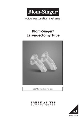 Blom-Singer® Indwelling TEP Occluder - InHealth Technologies