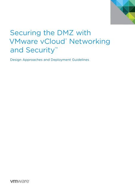 vCloud-Networking-Security-DMZ-Design-Deployment-Guide