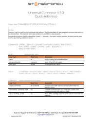 Universal Data Mover 3.2.0 Quick Reference - Stonebranch