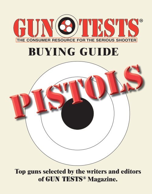 BUYING GUIDE - Gun Tests