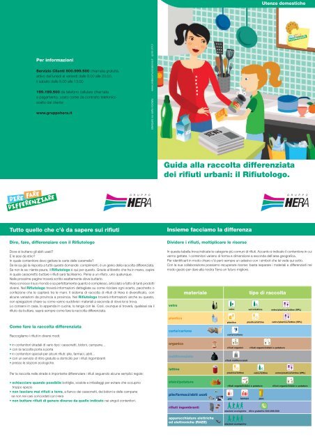 Guida alla raccolta differenziata dei rifiuti urbani: il ... - Il ...
