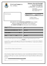 MODULO - Cancellazione CRIF