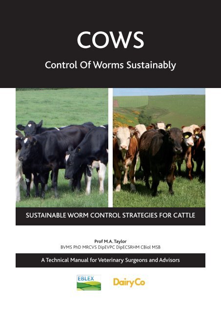 COWS (Control Of Worms Sustainably) - Eblex