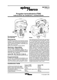 Purgador termodinámico TD42S2 - Spirax Sarco