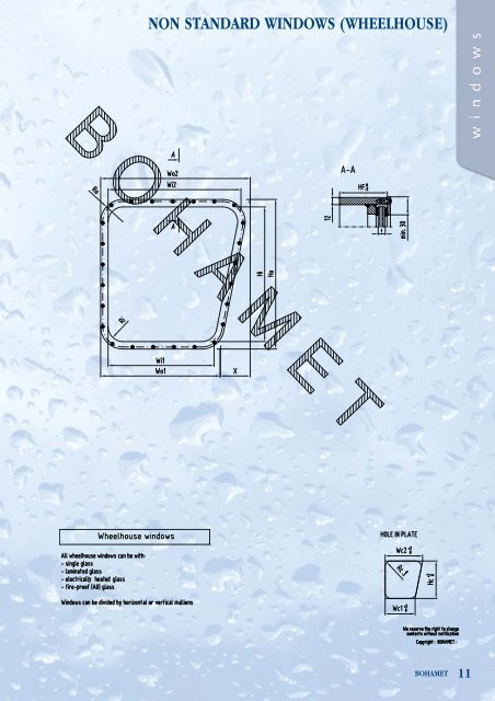 SCUTTLES ACC. TO ISO 1751