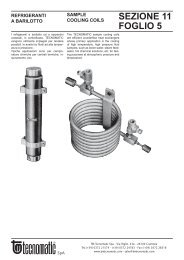 raddrizzatori di filetti fluidi flow straightening vanes - TM Tecnomatic