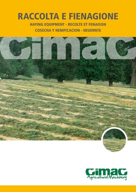 RACCOLTA E FIENAGIONE - Cimac