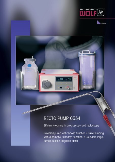RECTO PUMP 6554 - Fourmed