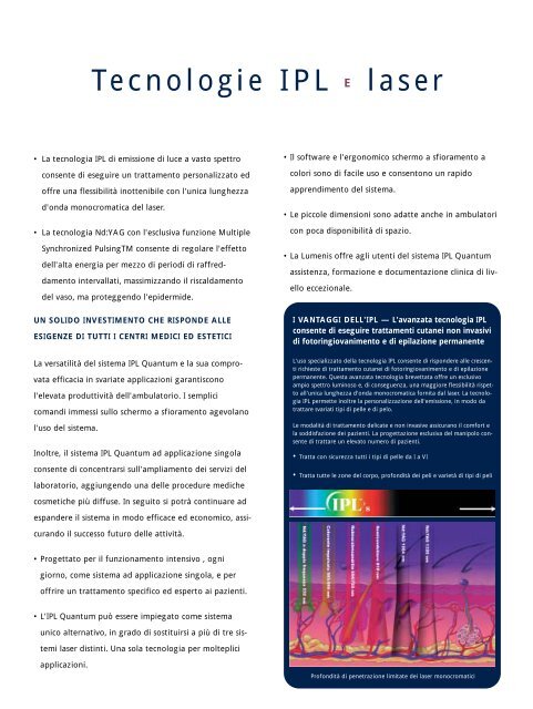 IPL Quantum - Lumenis Aesthetic