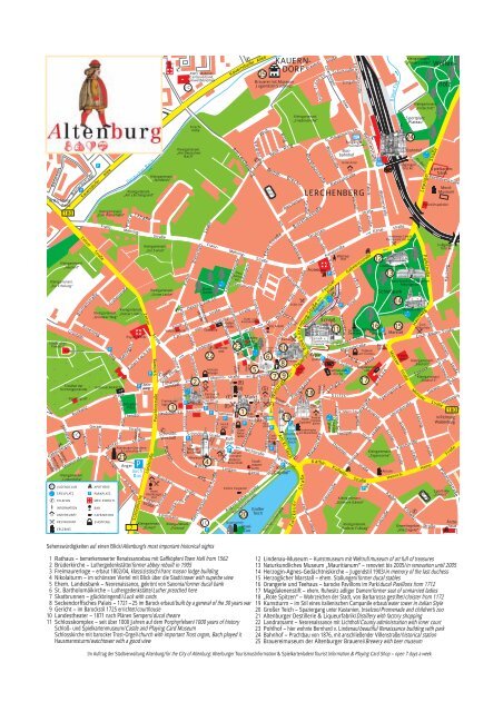 Innenstadtplan - Altenburg Tourismus